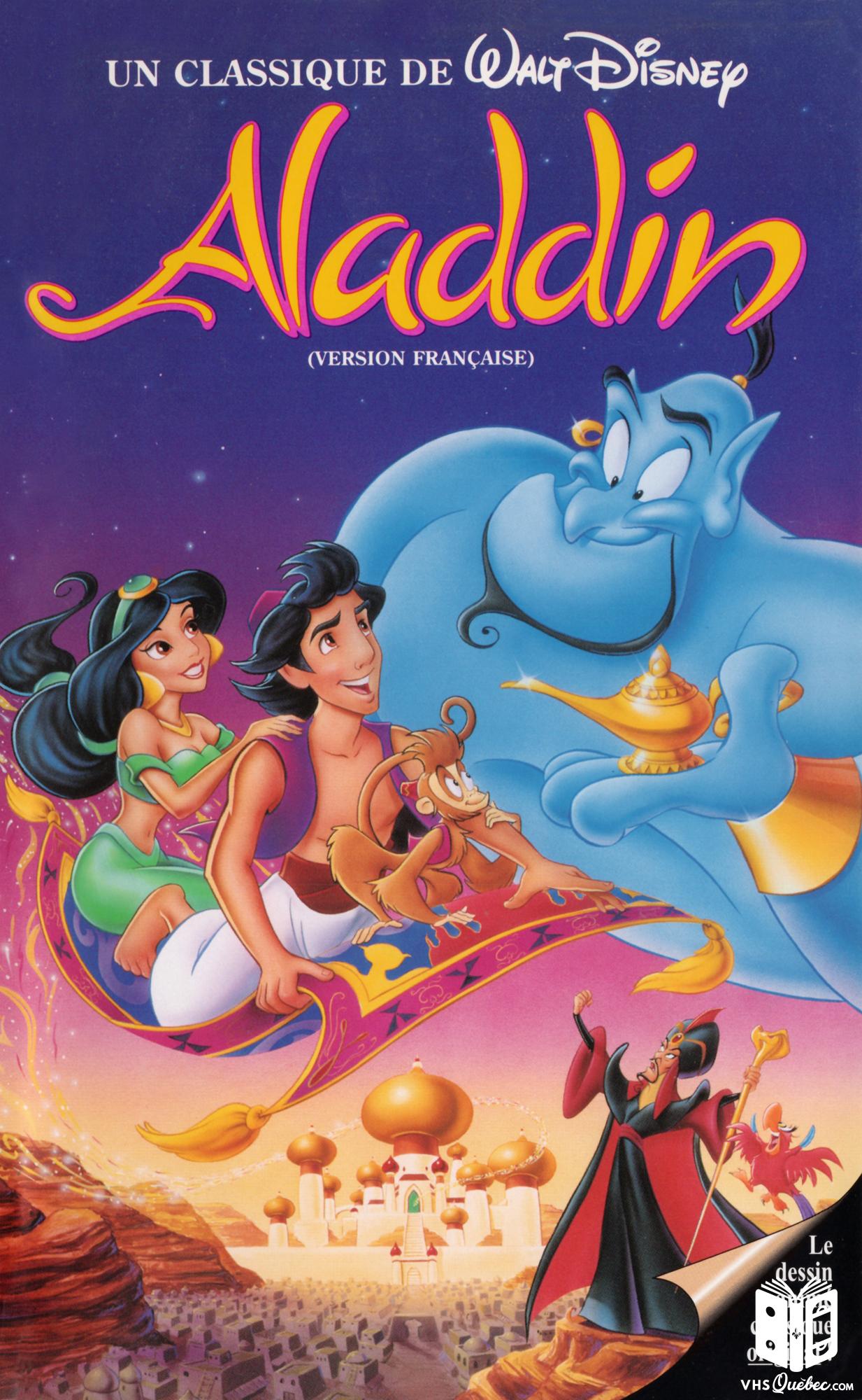 VHS Québec | Aladdin (1993)