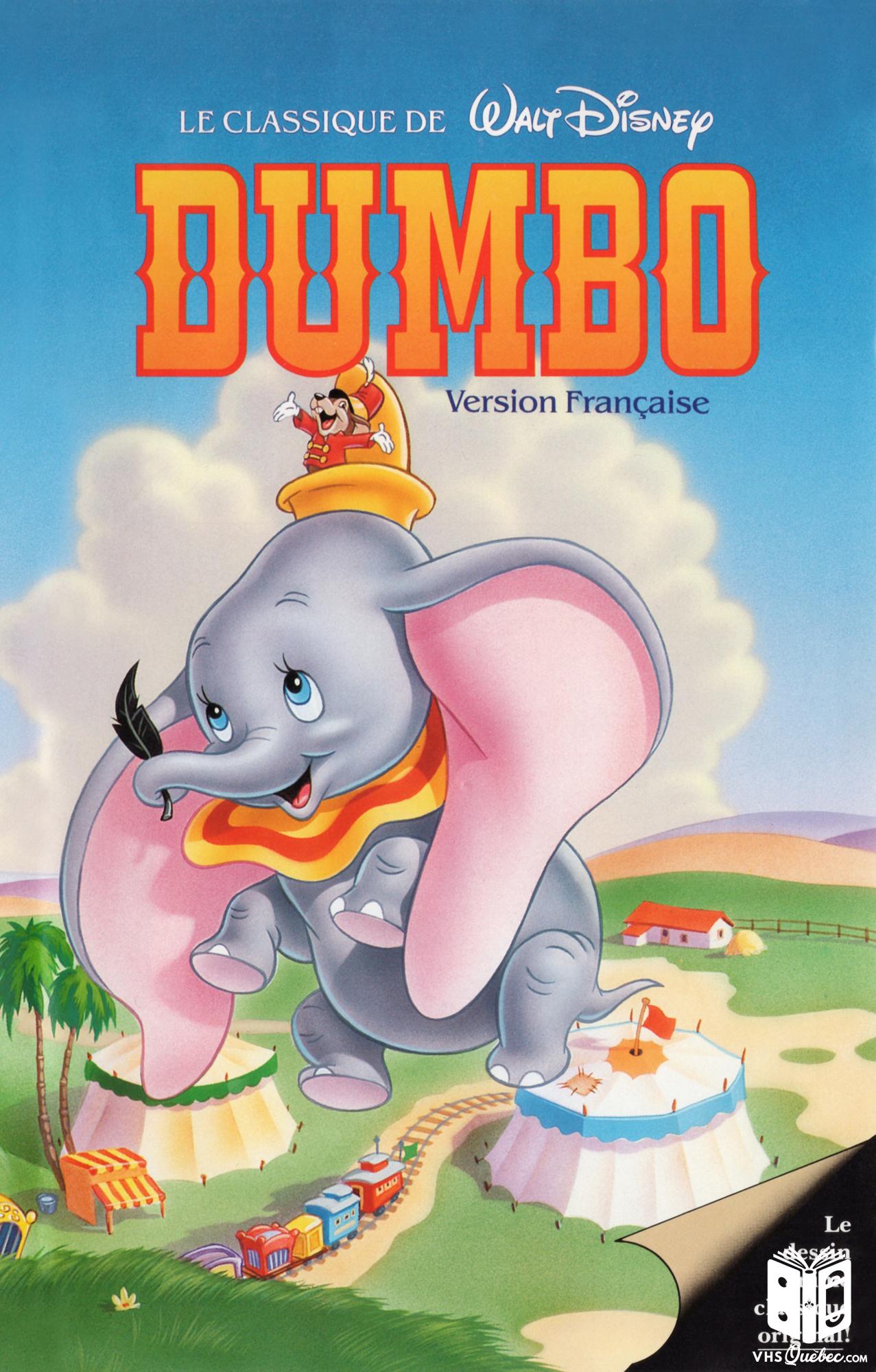 VHS Québec | Dumbo (1991) Les Classiques