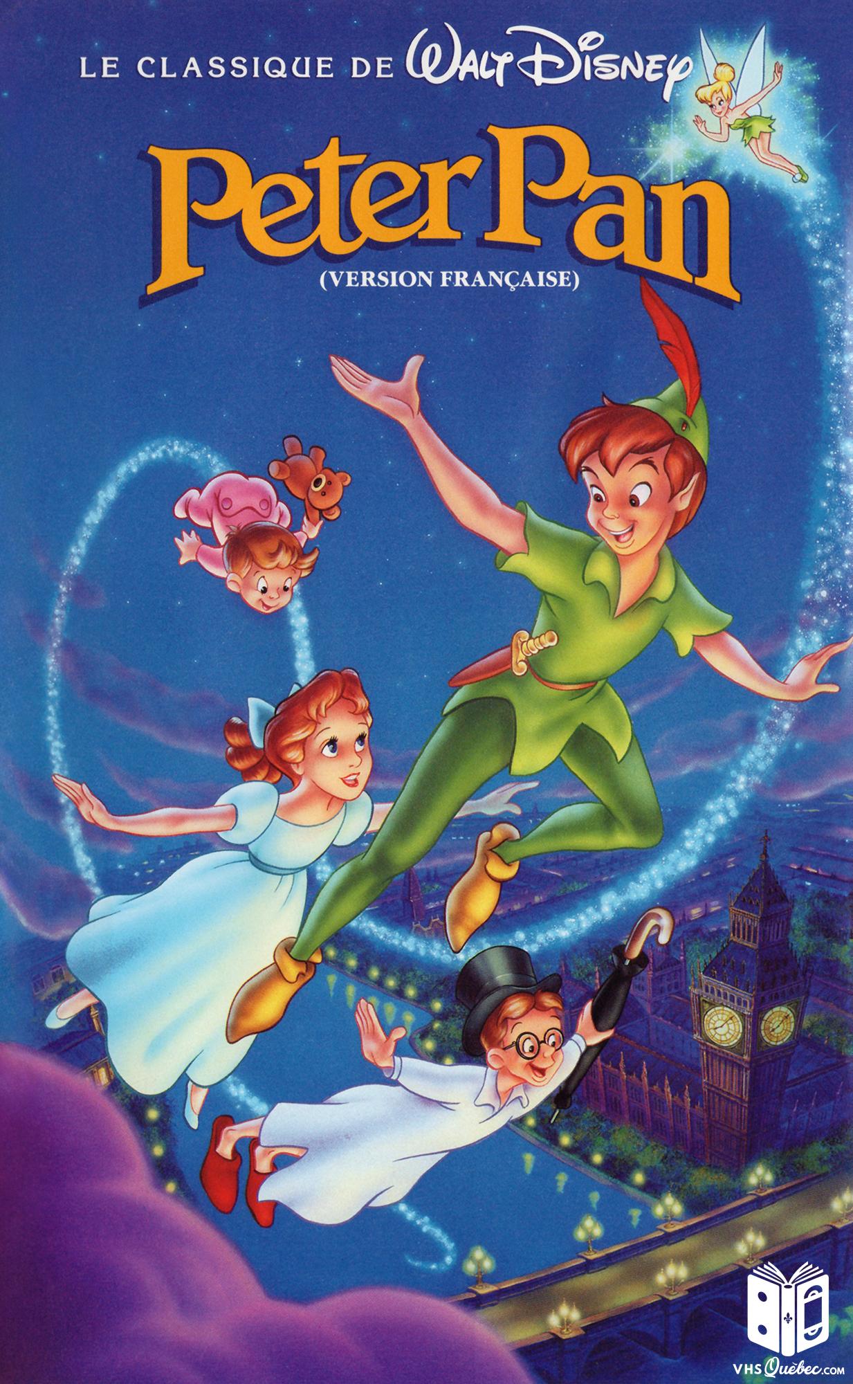 VHS Québec | Peter Pan (1990)