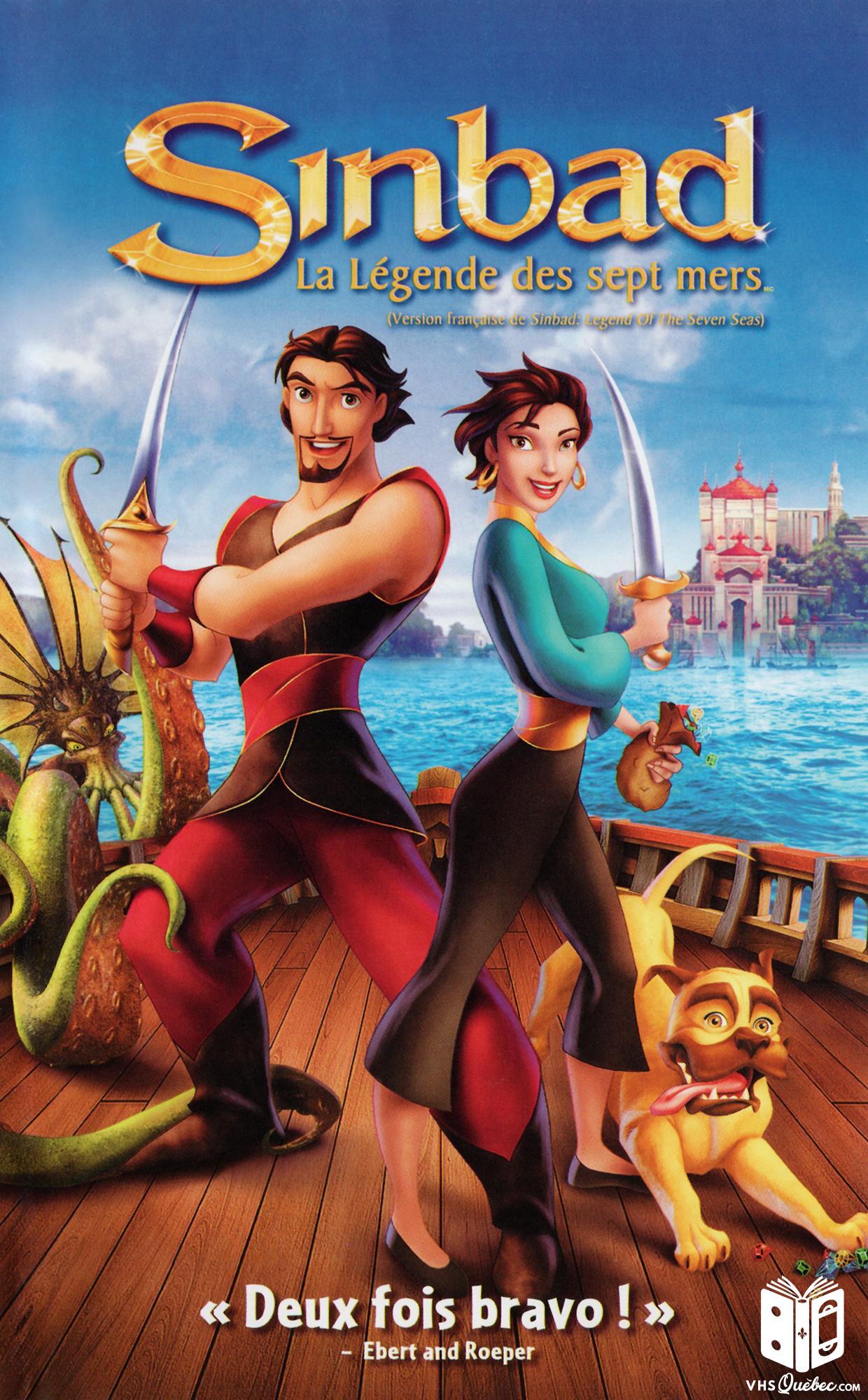 VHS Québec | Sinbad: La Légende des sept mers (2003)