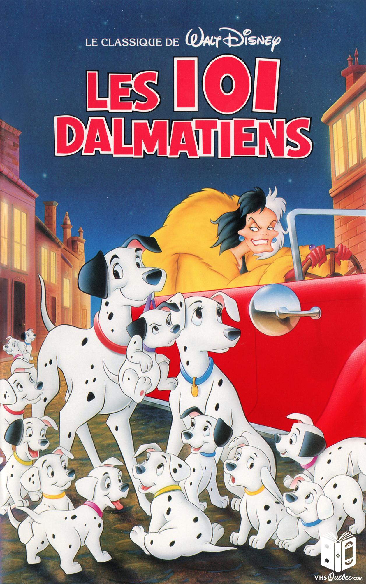 VHS Québec | Les 101 Dalmatiens (1992) Les Classiques
